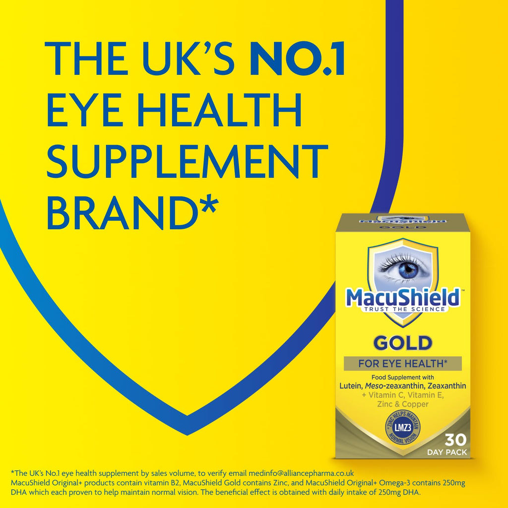fortified with lutein and zeaxanthin