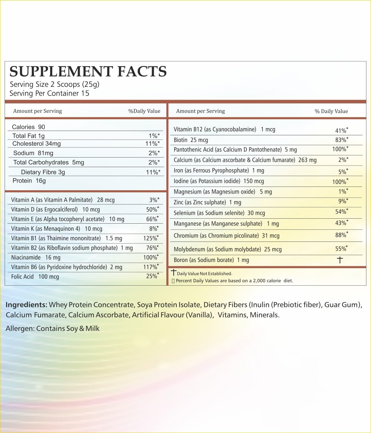 FORTIFOOD protein powder for active lifestyles