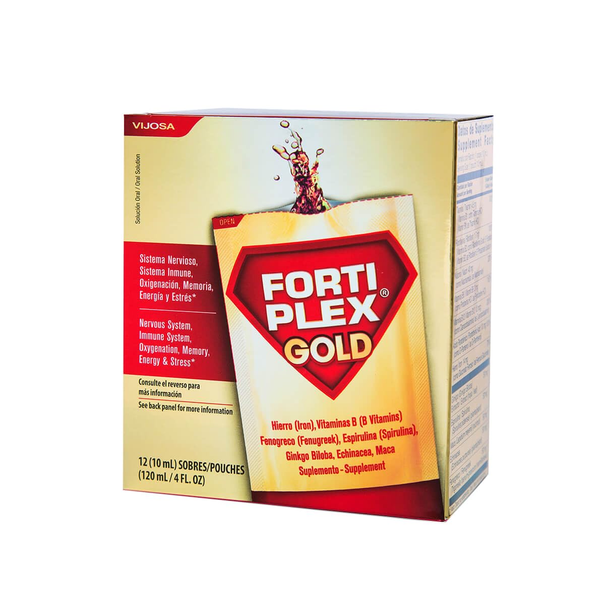Fortiplex Gold vitamin supplement capsules