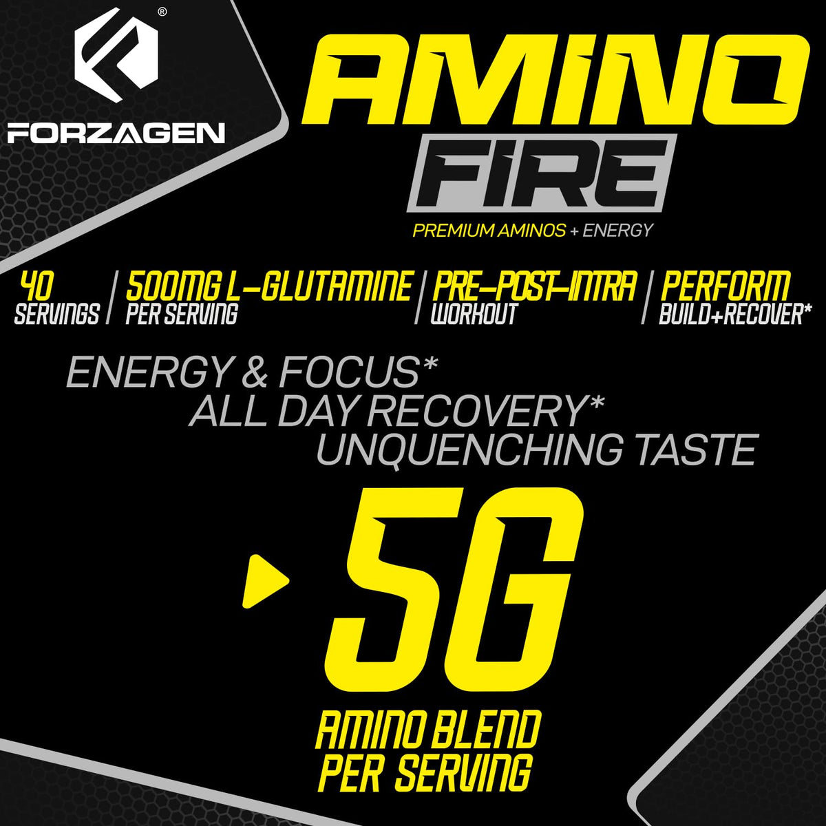 Forzagen Amino Fire benefits