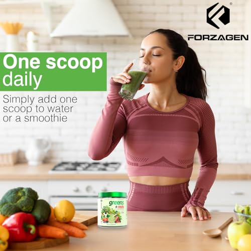 Forzagen greens powders with essential nutrients