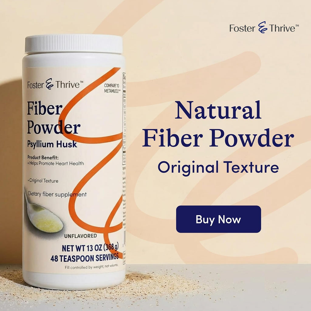 Foster & Thrive psyllium husk for weight management