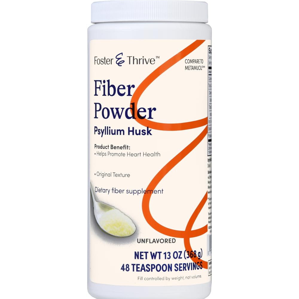 Foster & Thrive psyllium husk powder benefits