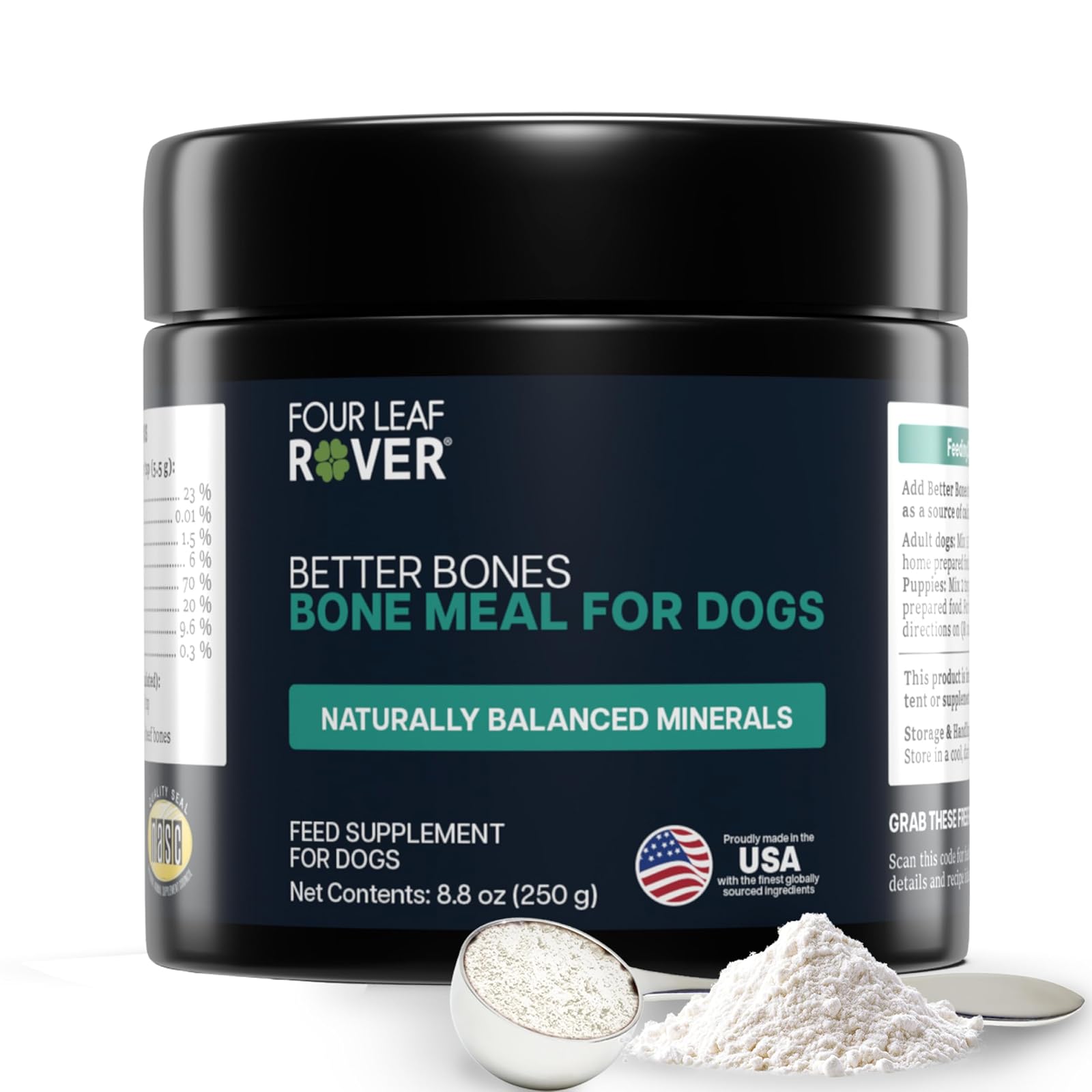 Four Leaf Rover dog calcium supplement