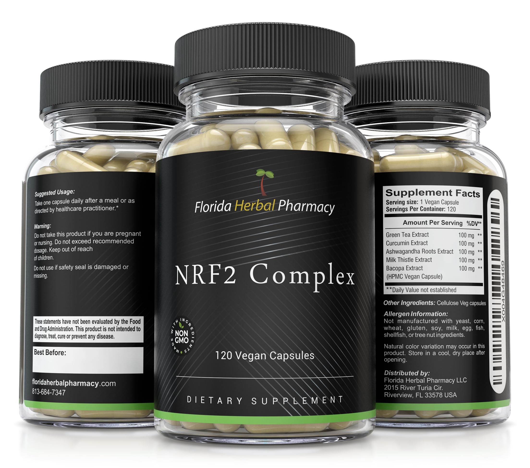 four month supply blended vitamin capsules