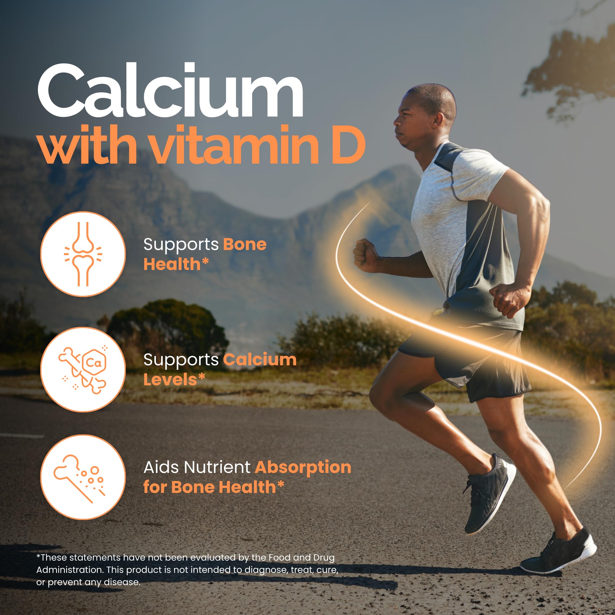 Four month supply of calcium