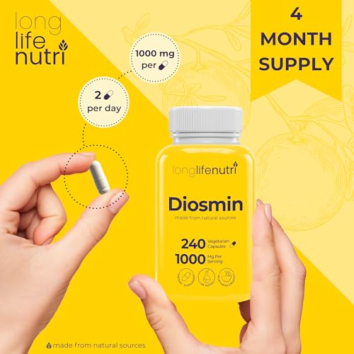 four-month supply of Diosmin capsules