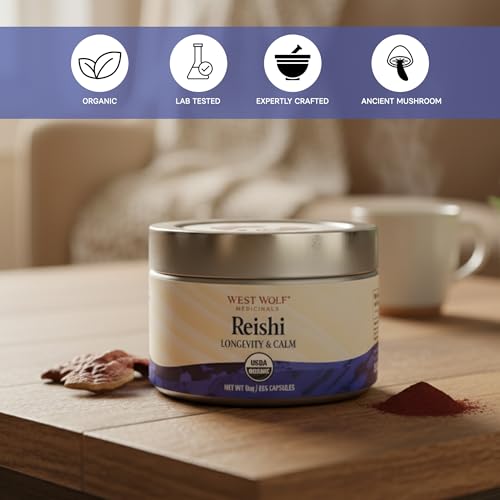 Four month supply of reishi capsules