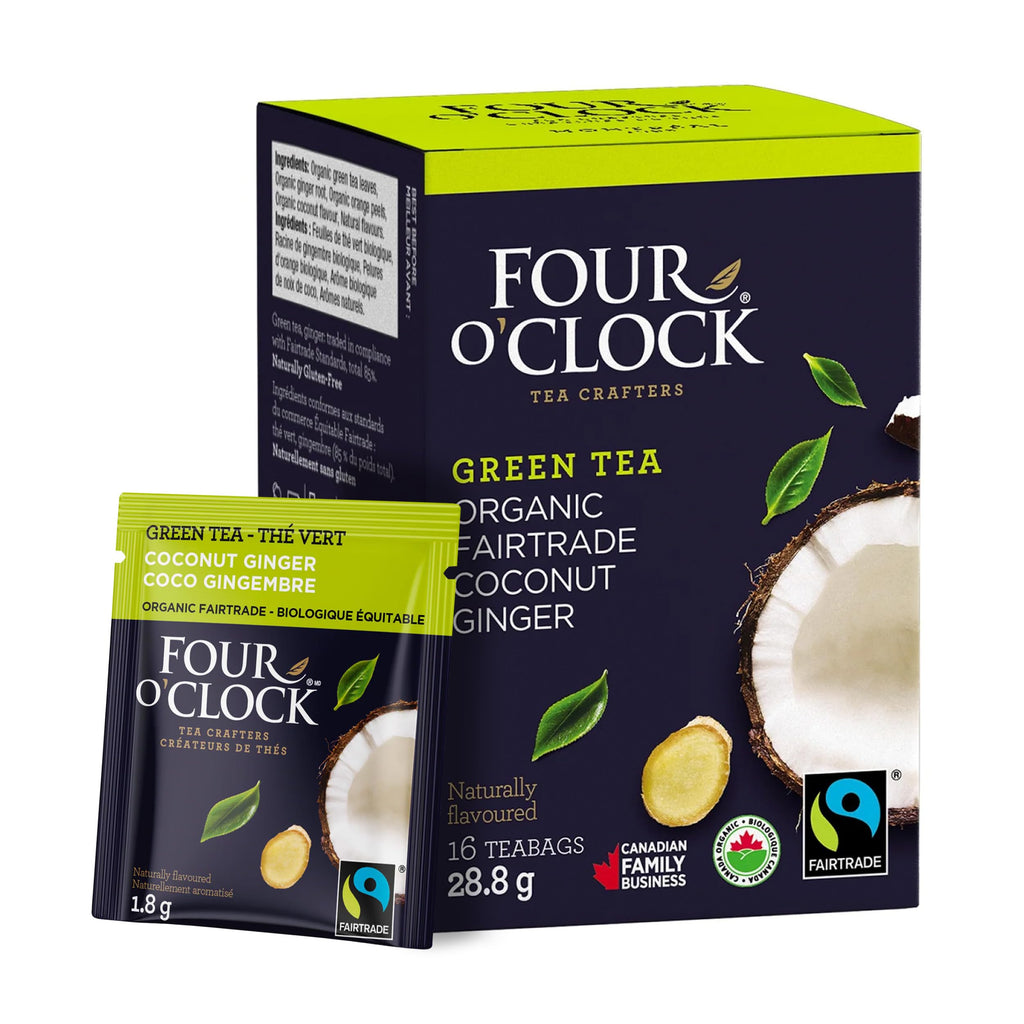 FOUR O CLOCK green tea bags