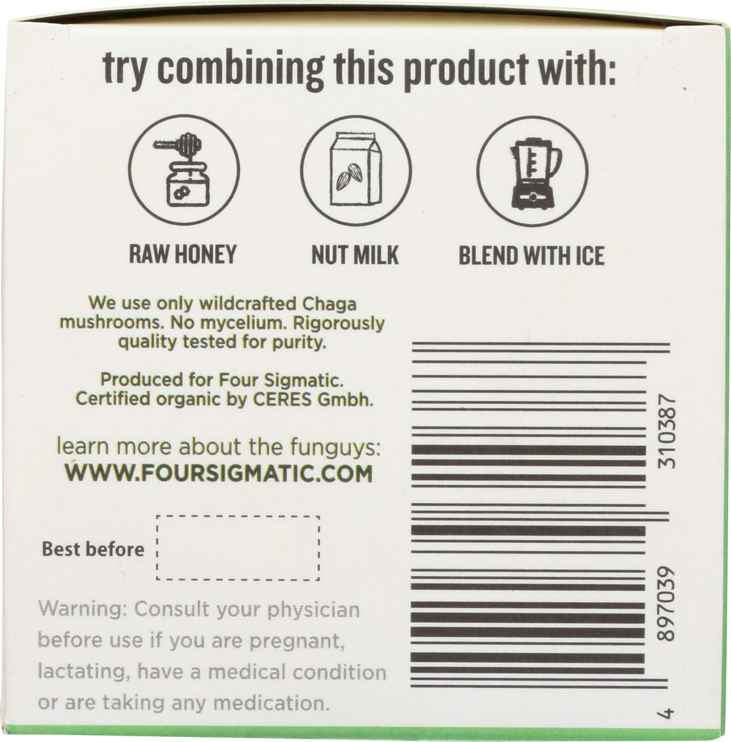 Four Sigmatic chaga for relaxation