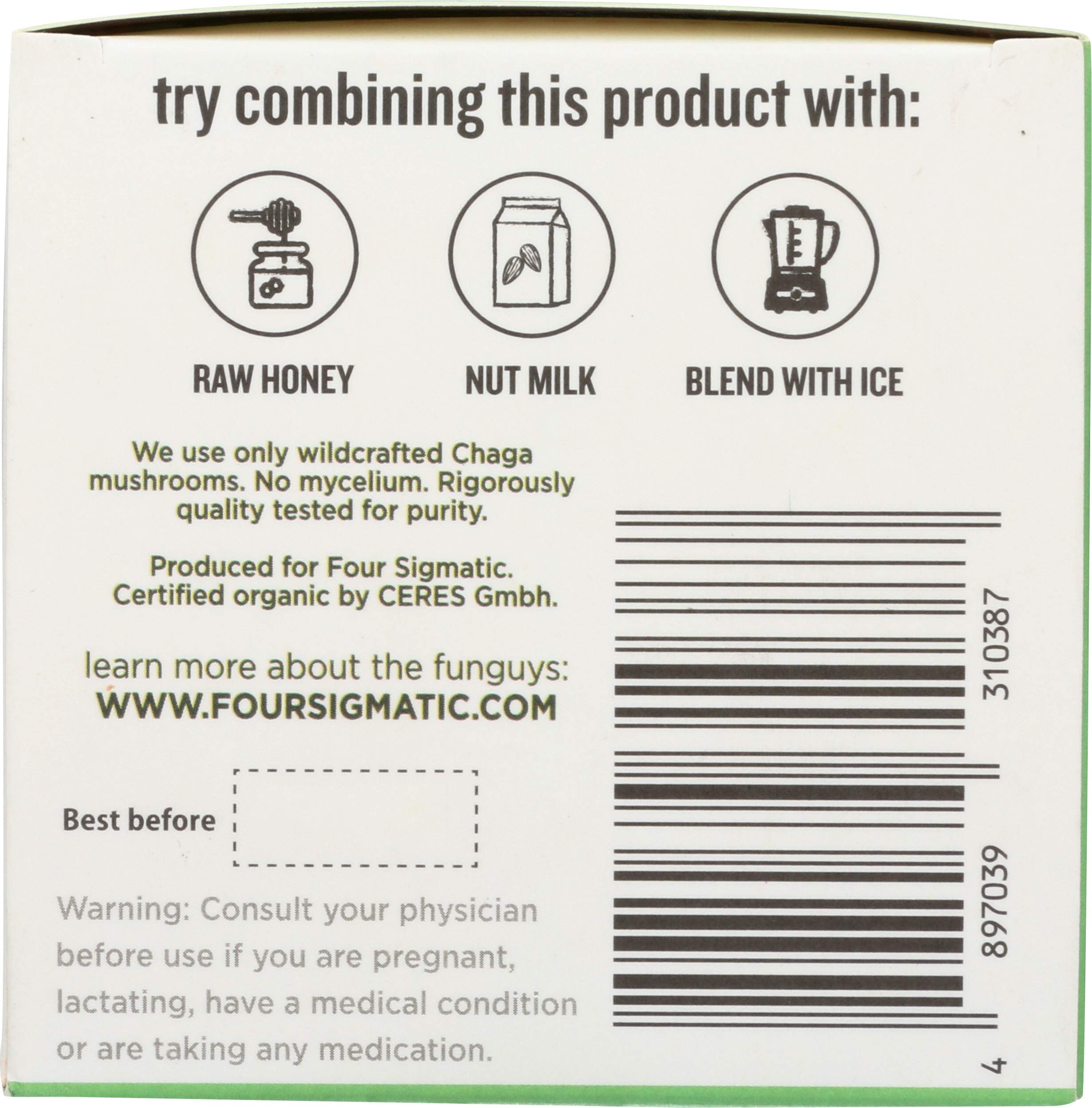 Four Sigmatic chaga for relaxation