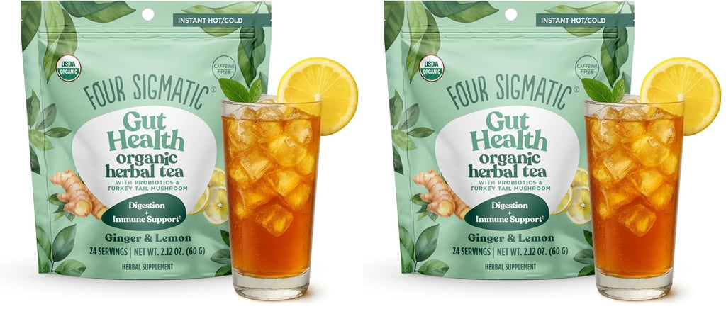 Four Sigmatic lemon ginger tea benefits