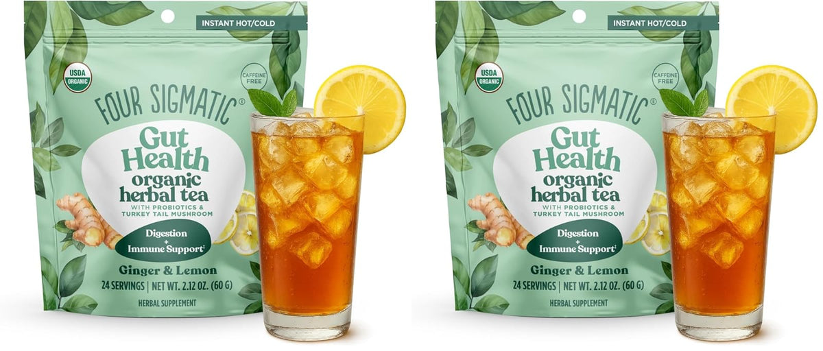 Four Sigmatic lemon ginger tea benefits