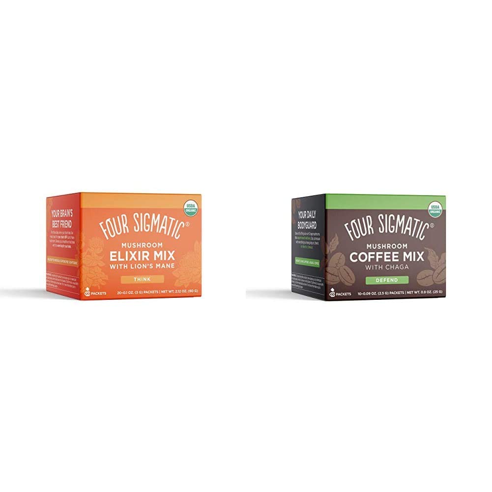Four Sigmatic Lion's Mane elixir sachets