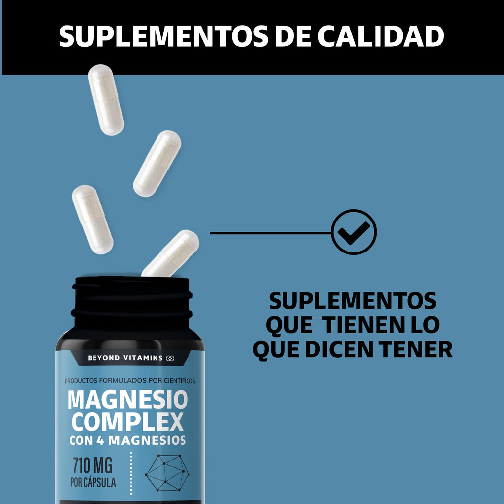 four types of magnesium in one bottle