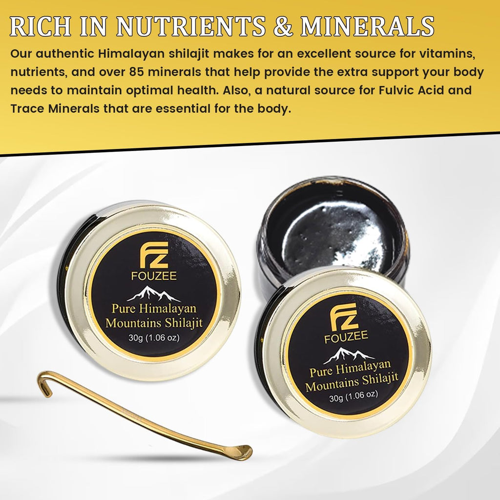 FOUZEE shilajit for stress relief
