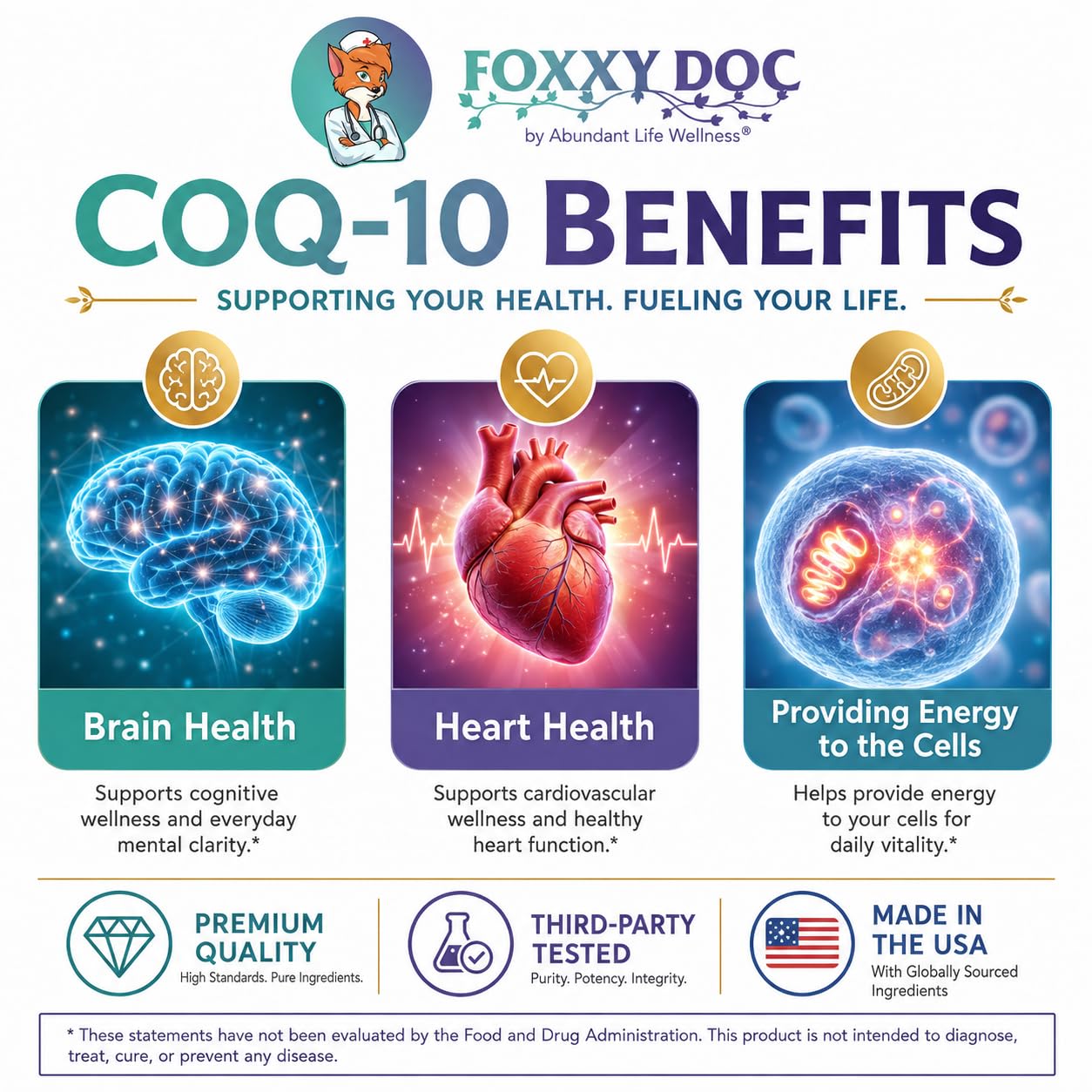 Foxxy Doc coq10 supplement