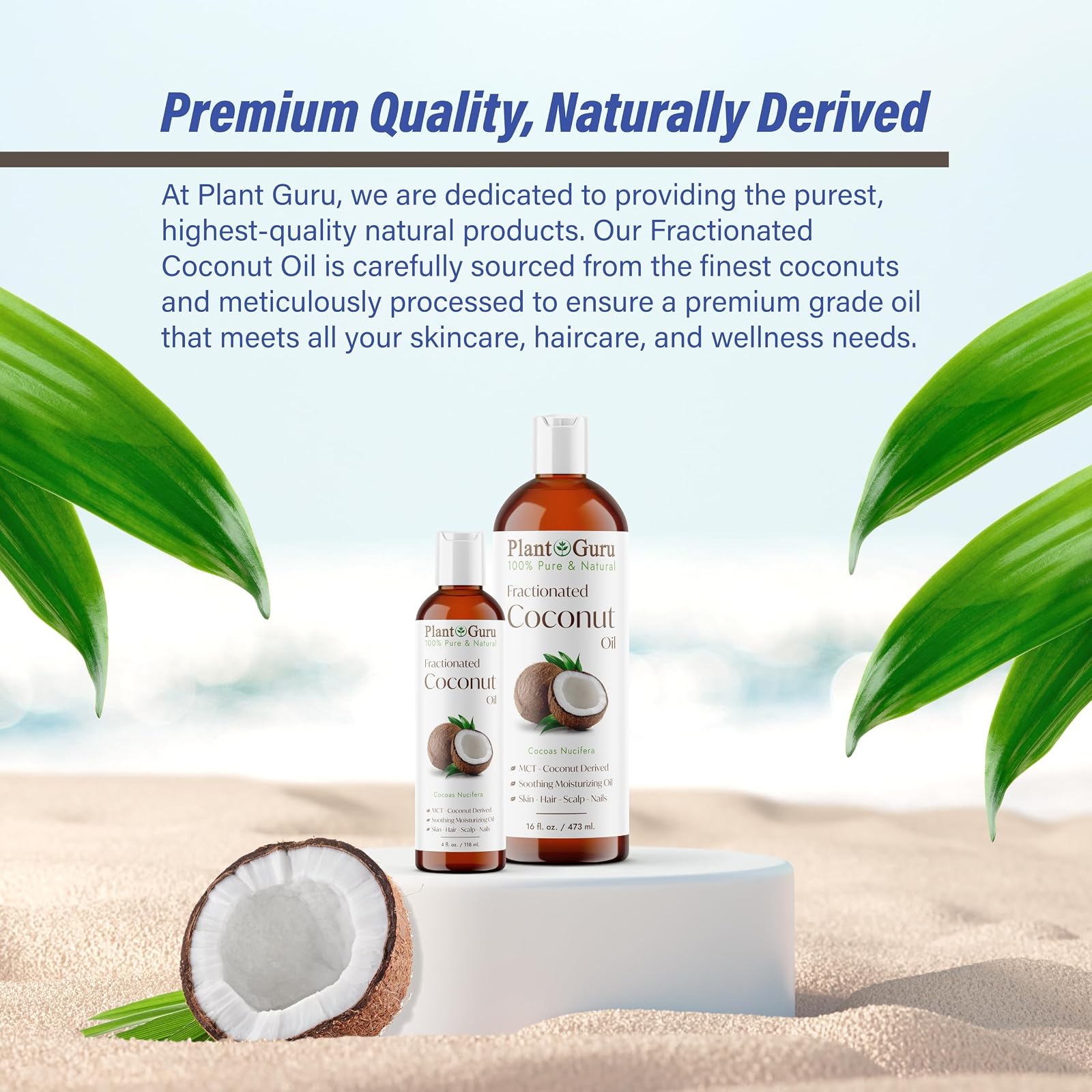 fractionated coconut oil for hair