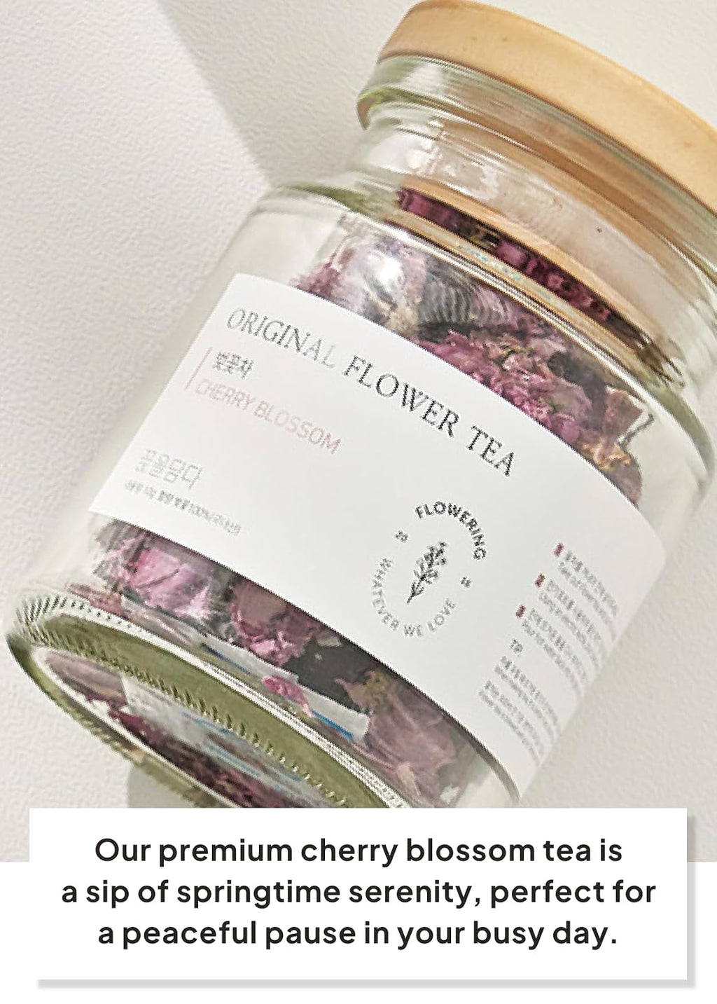 fragrant cherry blossom tea blend