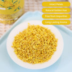 fragrant dried osmanthus flower tea