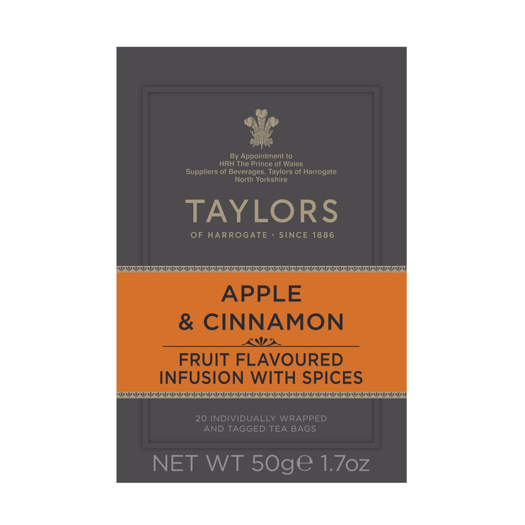 fragrant herbal tea with apple and cinnamon