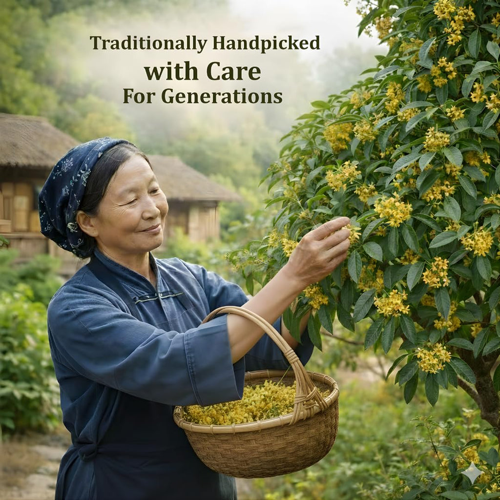 Fragrant osmanthus flower tea benefits