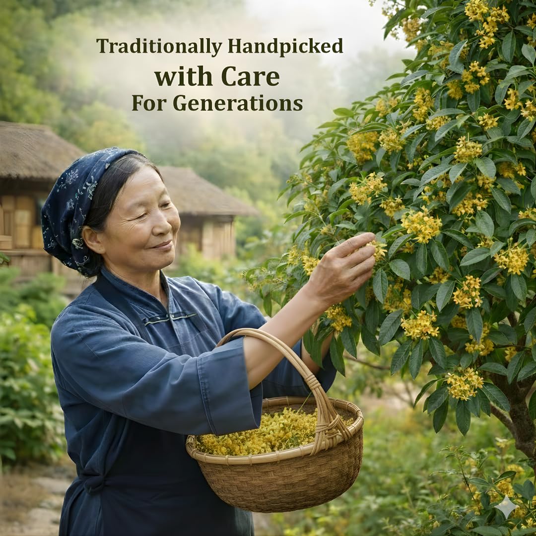 Fragrant osmanthus flower tea benefits