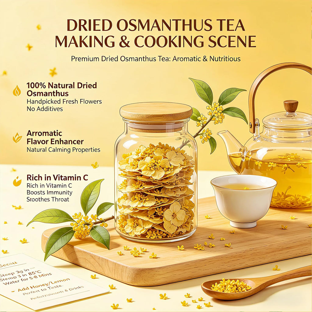 fragrant osmanthus flower tea blend