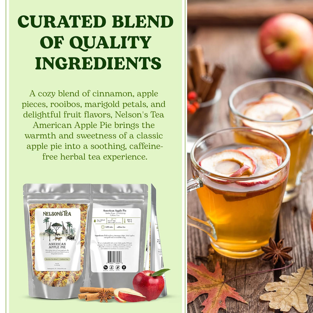 fragrant rooibos tea with apple flavour