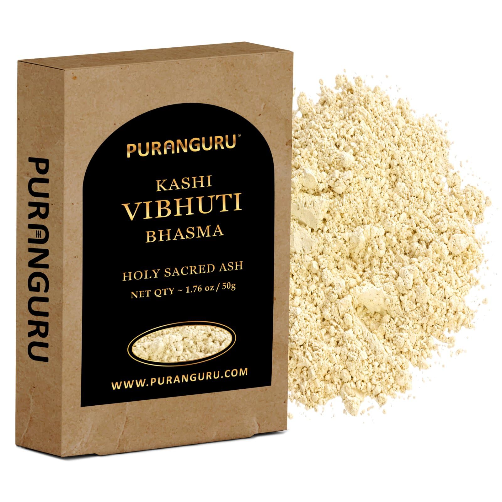 Fragrant sacred ash for Ayurveda