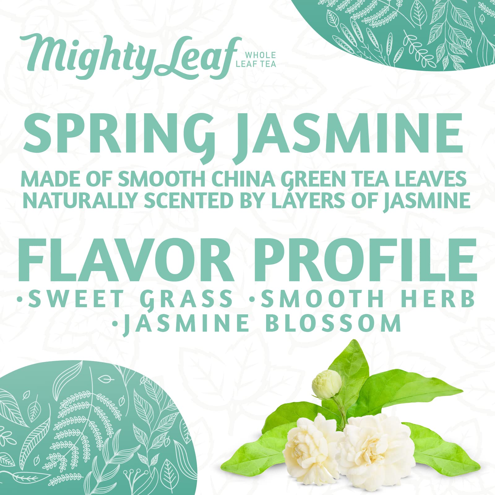 fragrant spring jasmine green tea