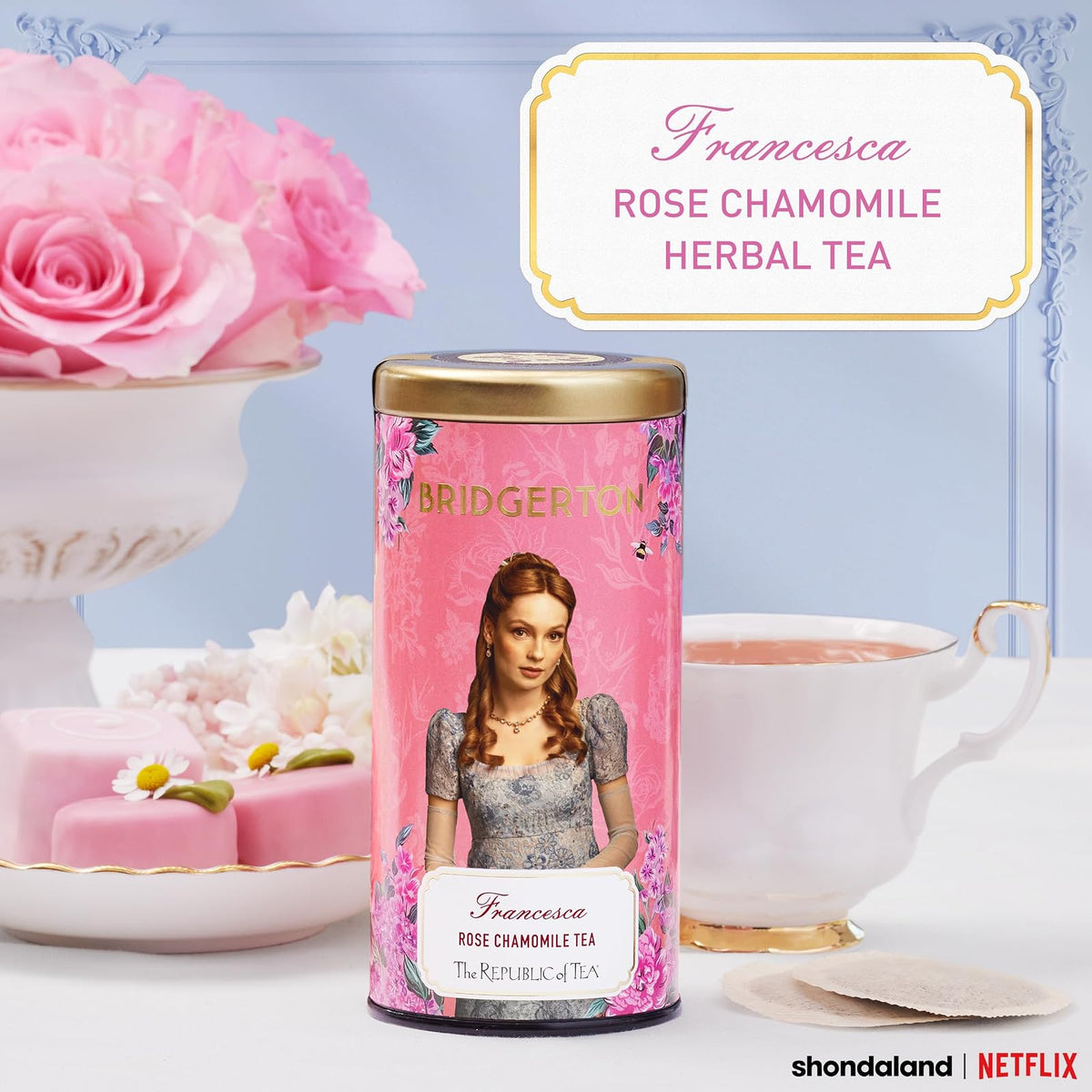 Francesca rose herbal tea blend