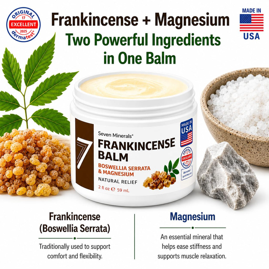 Frankincense balm for soothing skin