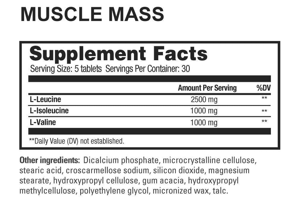 Free-form BCAAs for enhanced performance