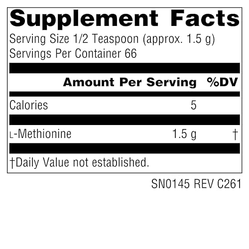 Free-Form L-Methionine for cognitive support
