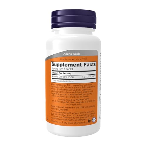 free radical protection with NAC