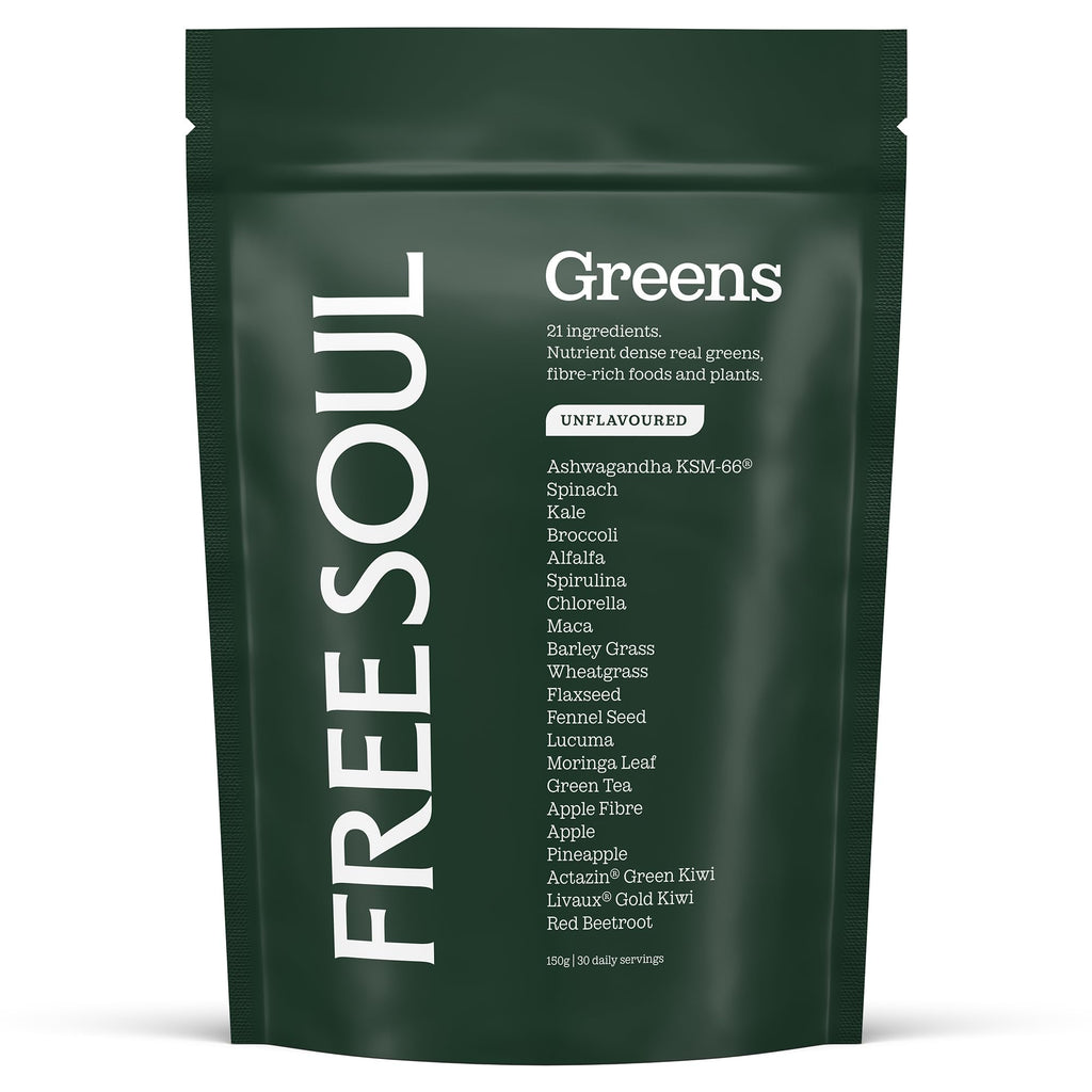 Free Soul Greens superfood blend