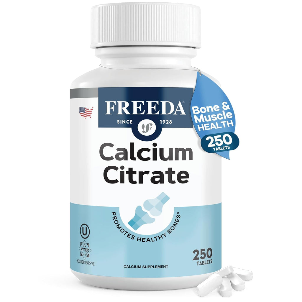 FREEDA calcium citrate supplement tablets