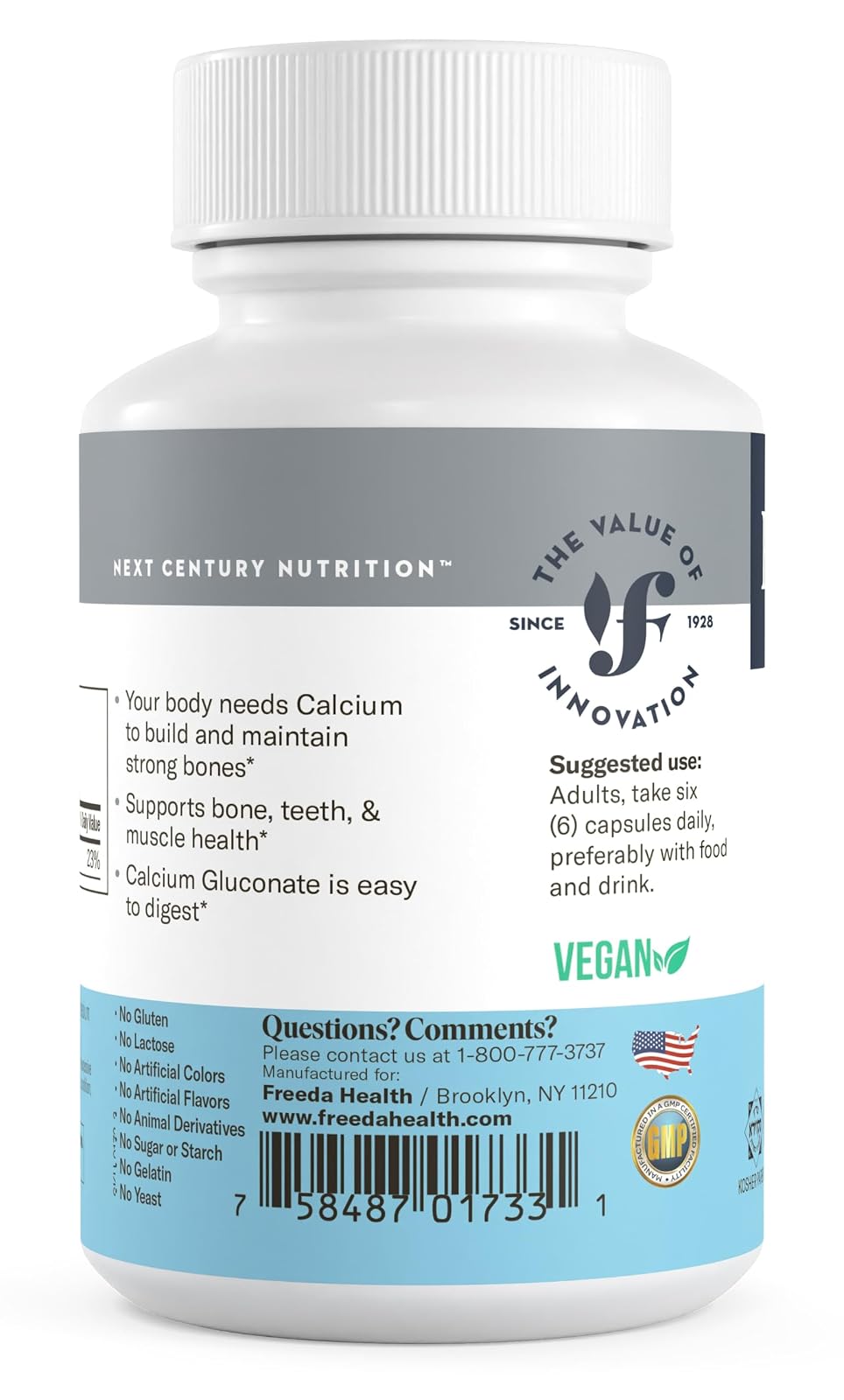 FREEDA calcium for healthy teeth