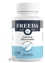 FREEDA calcium gluconate supplement capsules