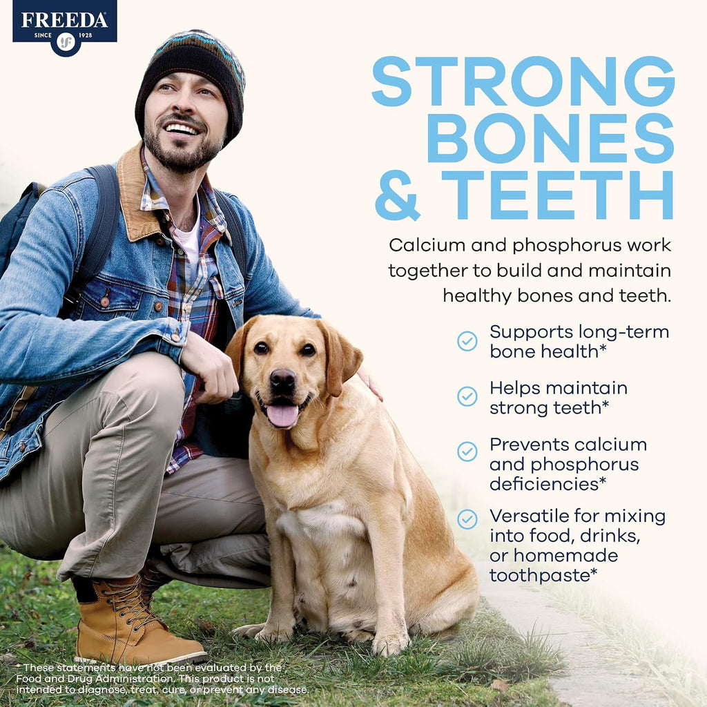 Freeda calcium powder for healthy teeth