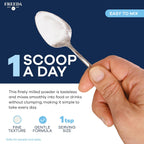 Freeda calcium powder for overall wellness