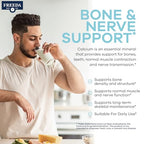FREEDA Calcium supports bone density
