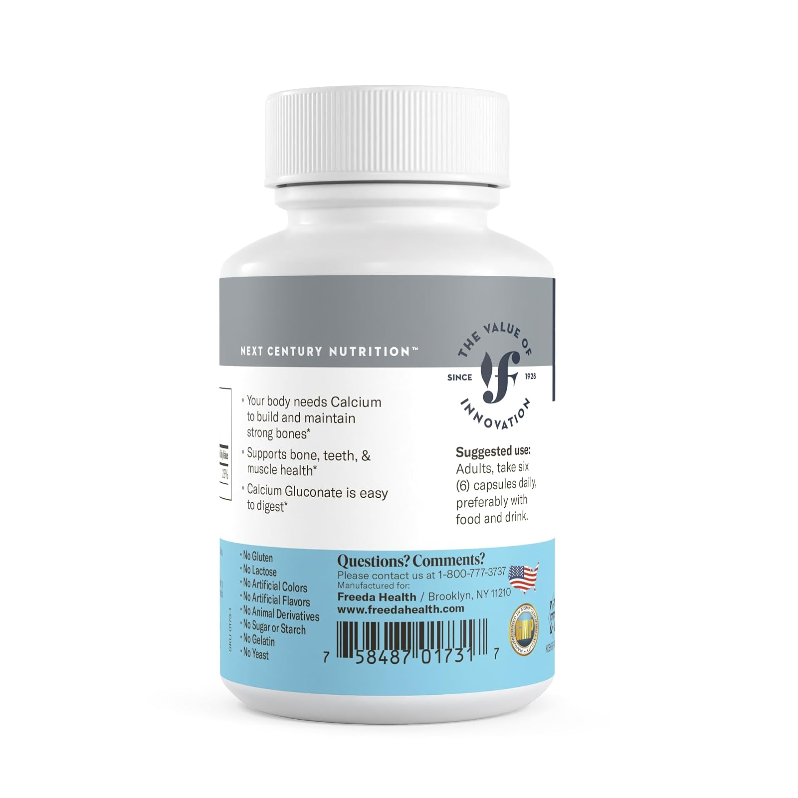 FREEDA capsules for bone density support