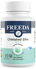 Freeda chelated zinc supplement tablets