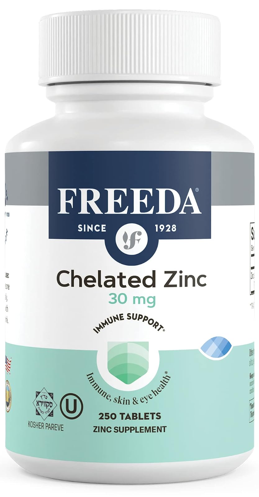 Freeda chelated zinc tablets for immunity