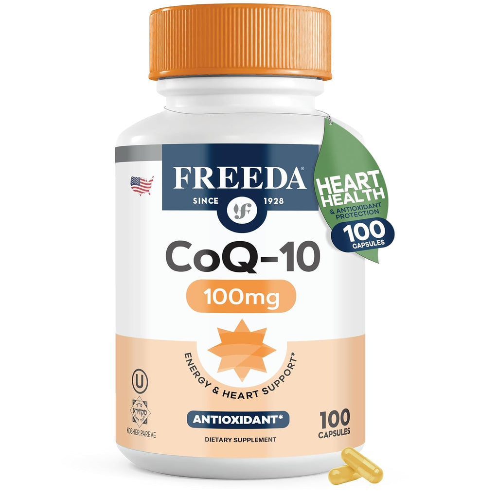 FREEDA CoQ10 100 mg capsules