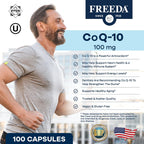 FREEDA CoQ10 capsules for vitality