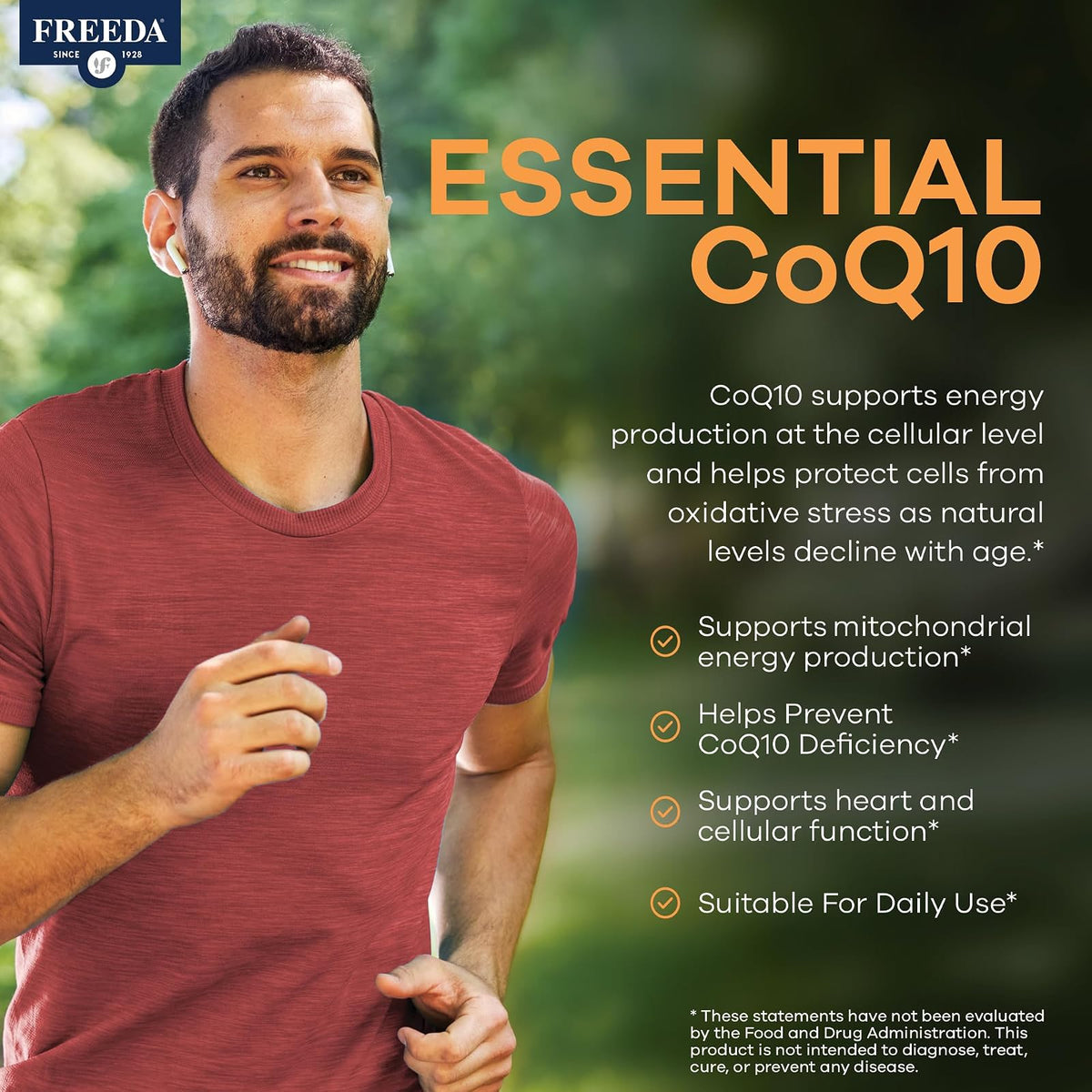 FREEDA CoQ10 for cellular energy