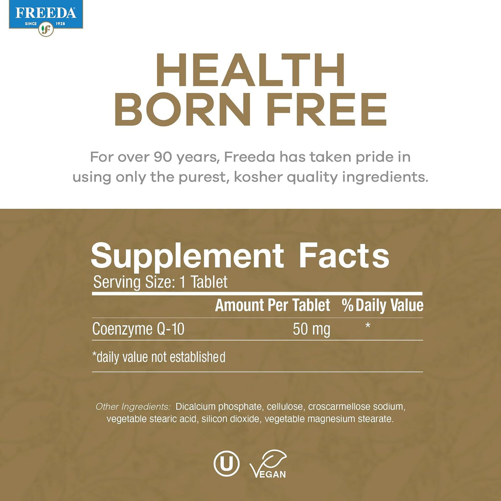 FREEDA CoQ10 for daily wellness